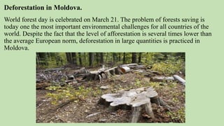 Ecological problems in moldova. | PPTX