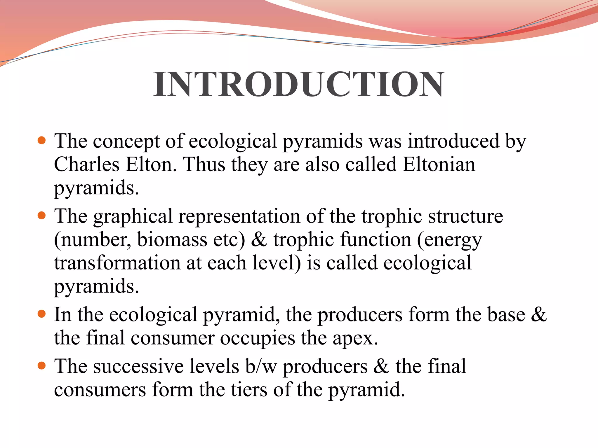Ecological pyramids | PPTX