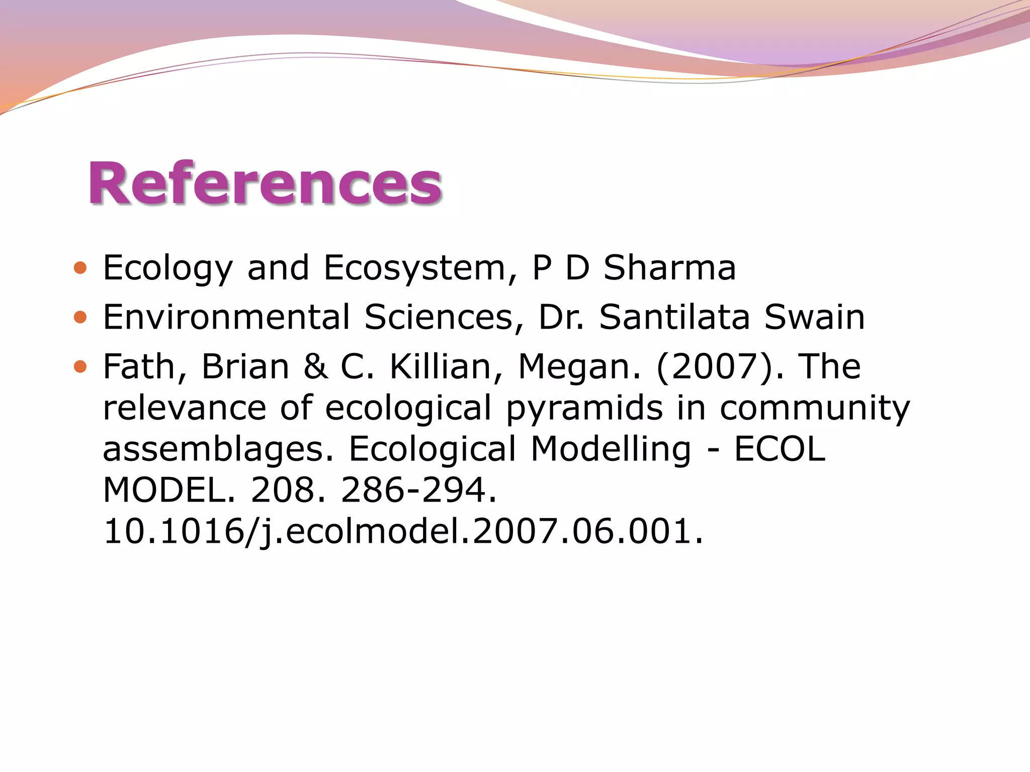 Ecological pyramids ppt | PPTX