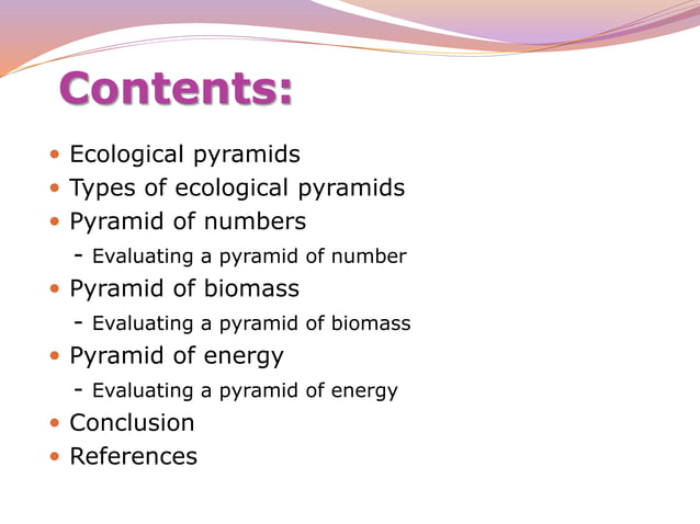 Ecological pyramids ppt | PPTX | Biological Sciences | Science