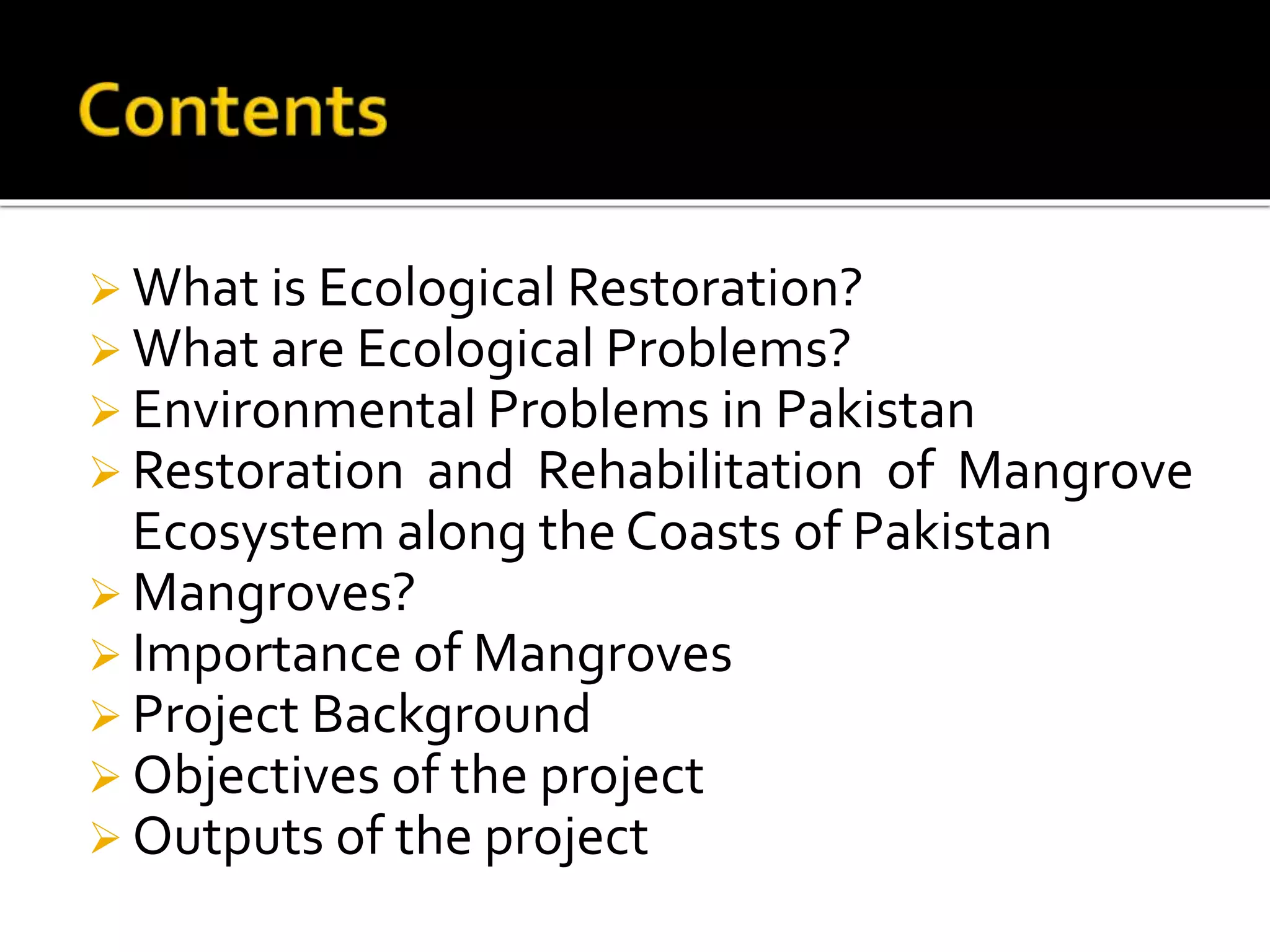 EcologicaL Restoration.pptx