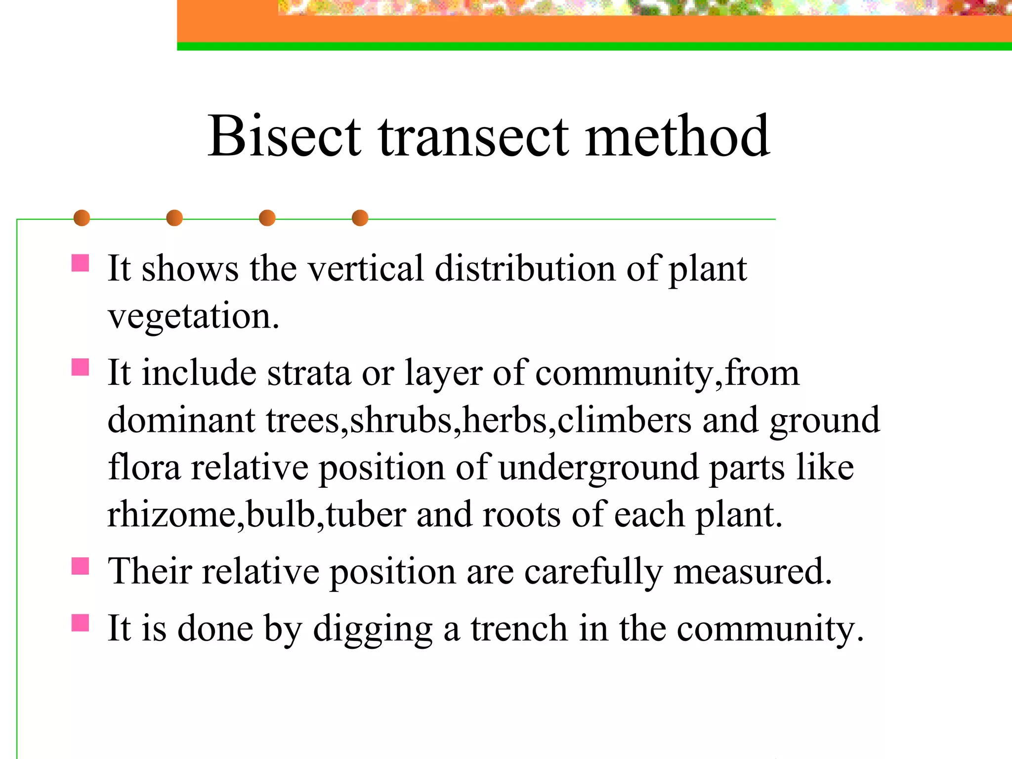 Ecological sampling | PPT