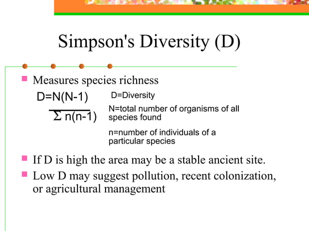 Ecological sampling | PPT | Geography | Science