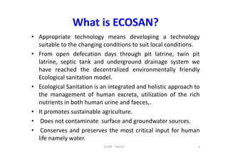 Ecological sanitation_M Subburaman (SCOPE)_2012 | PDF