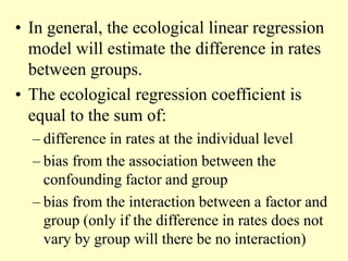 ecological study powerpoint presentation | PPTX
