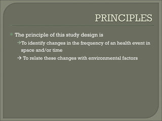 Ecological study | PPT