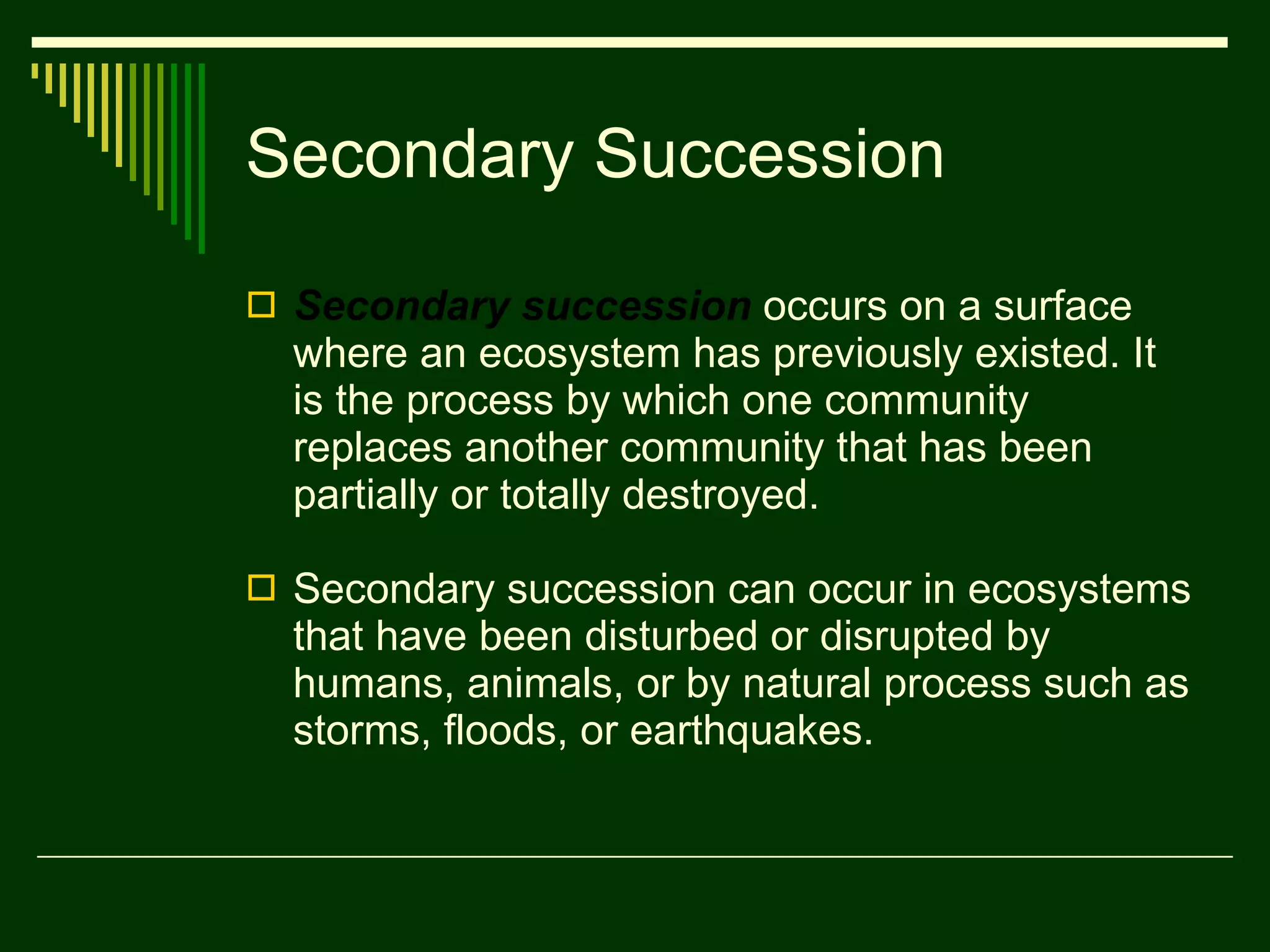 Ecological succession | PPT