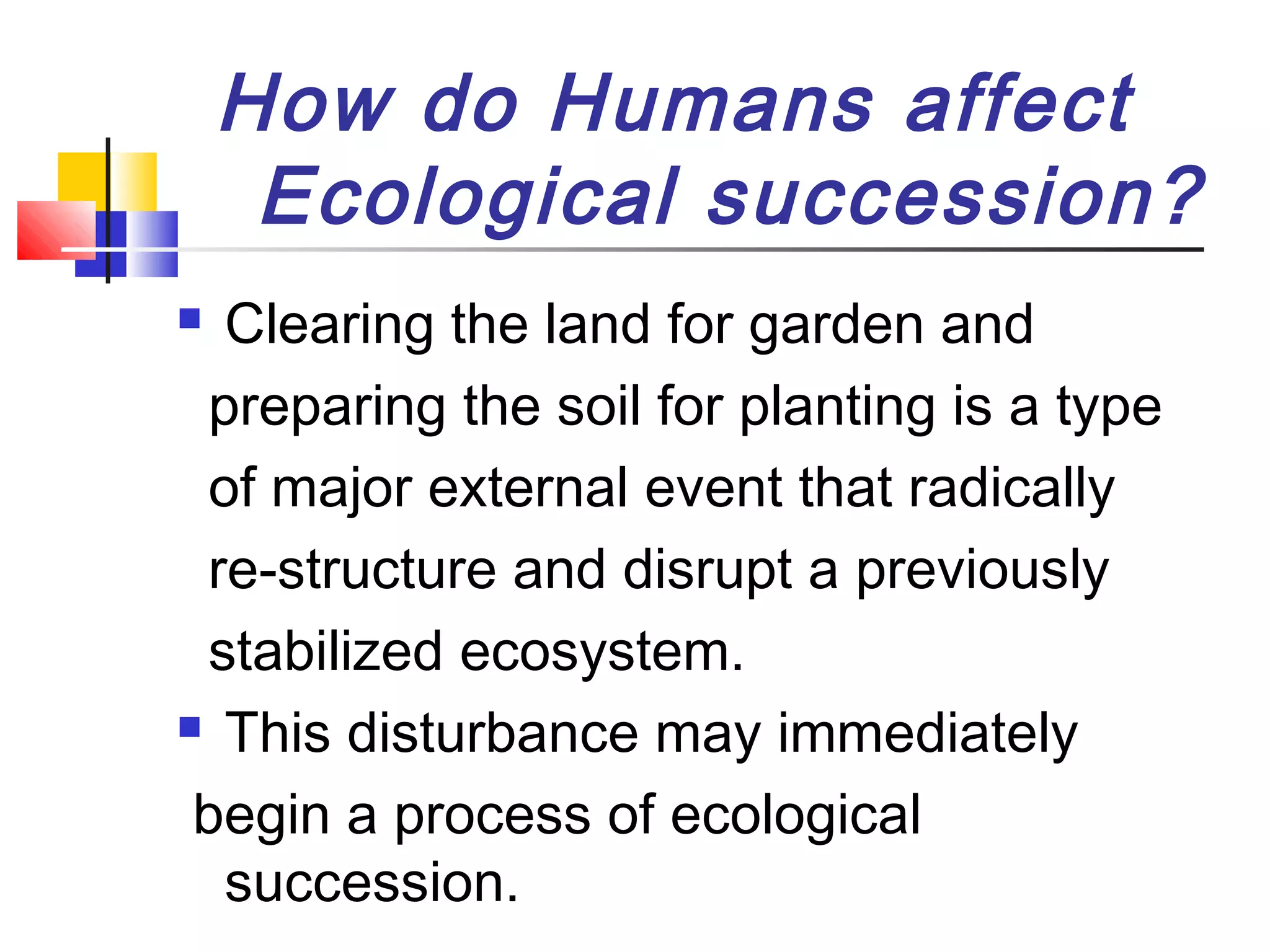 Ecological succession | PPT