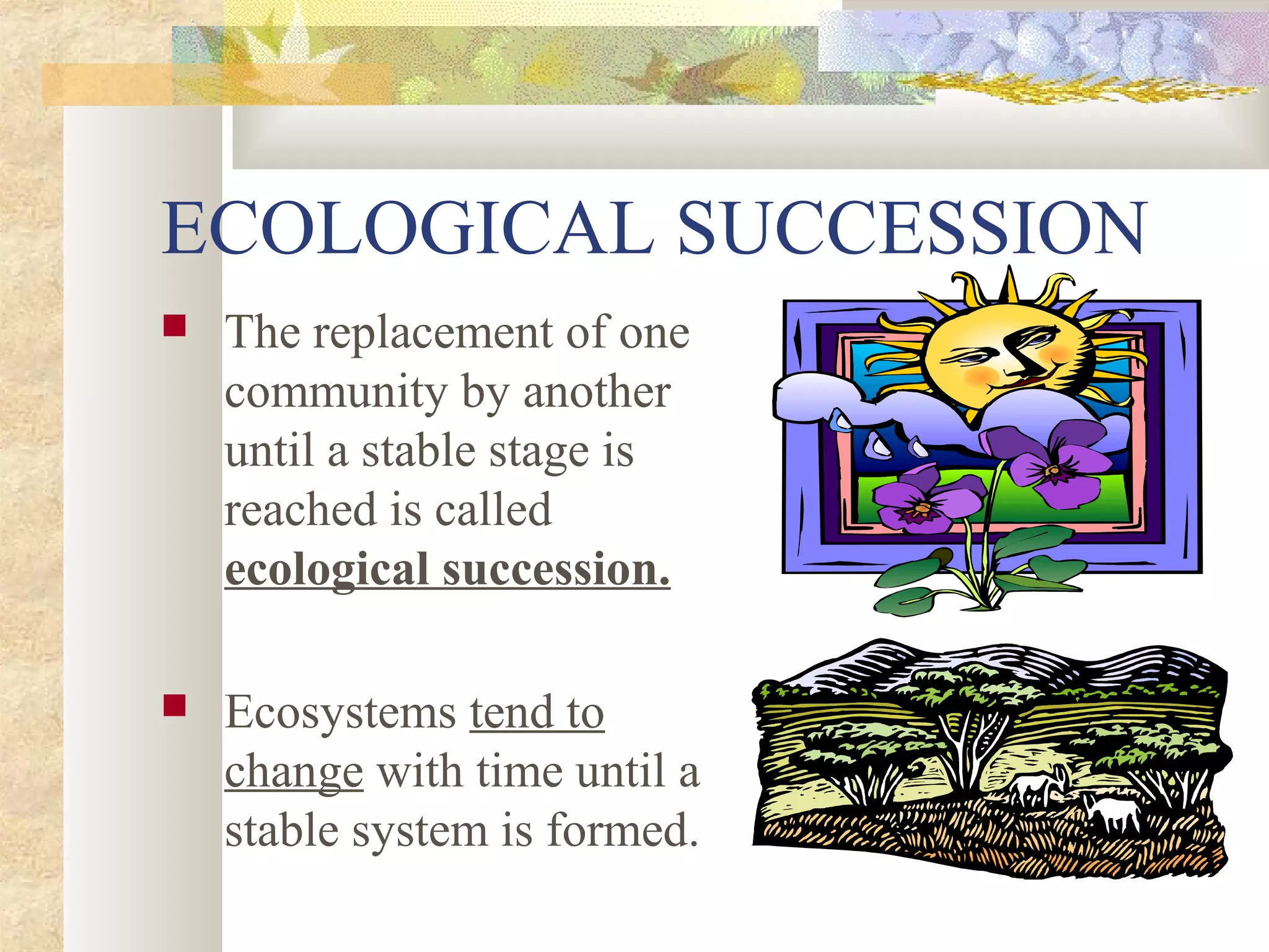 Ecological succession | PPT