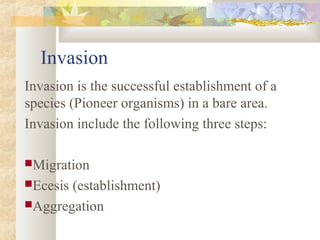 Ecological succession | PPT