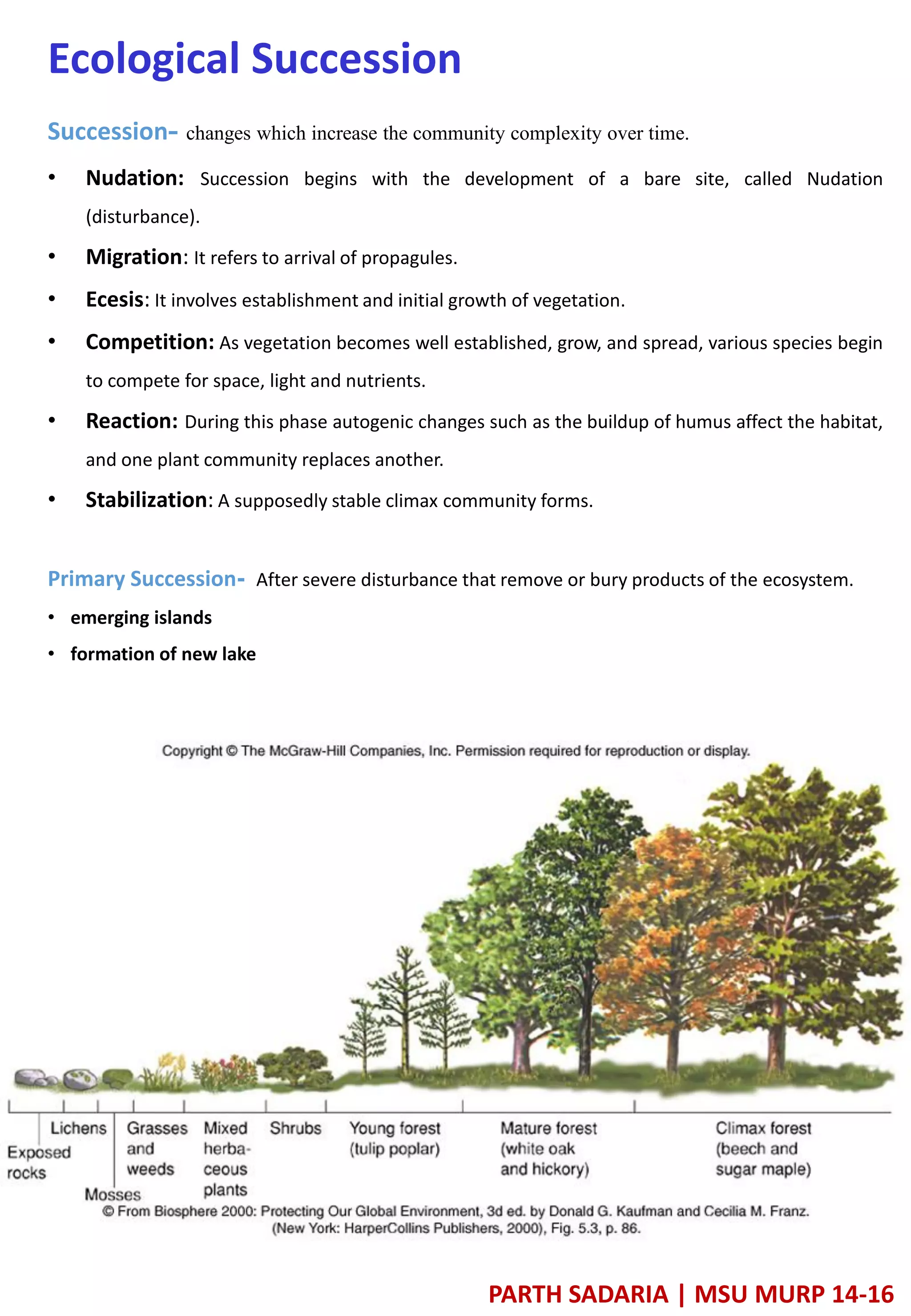 Ecological succession | PDF