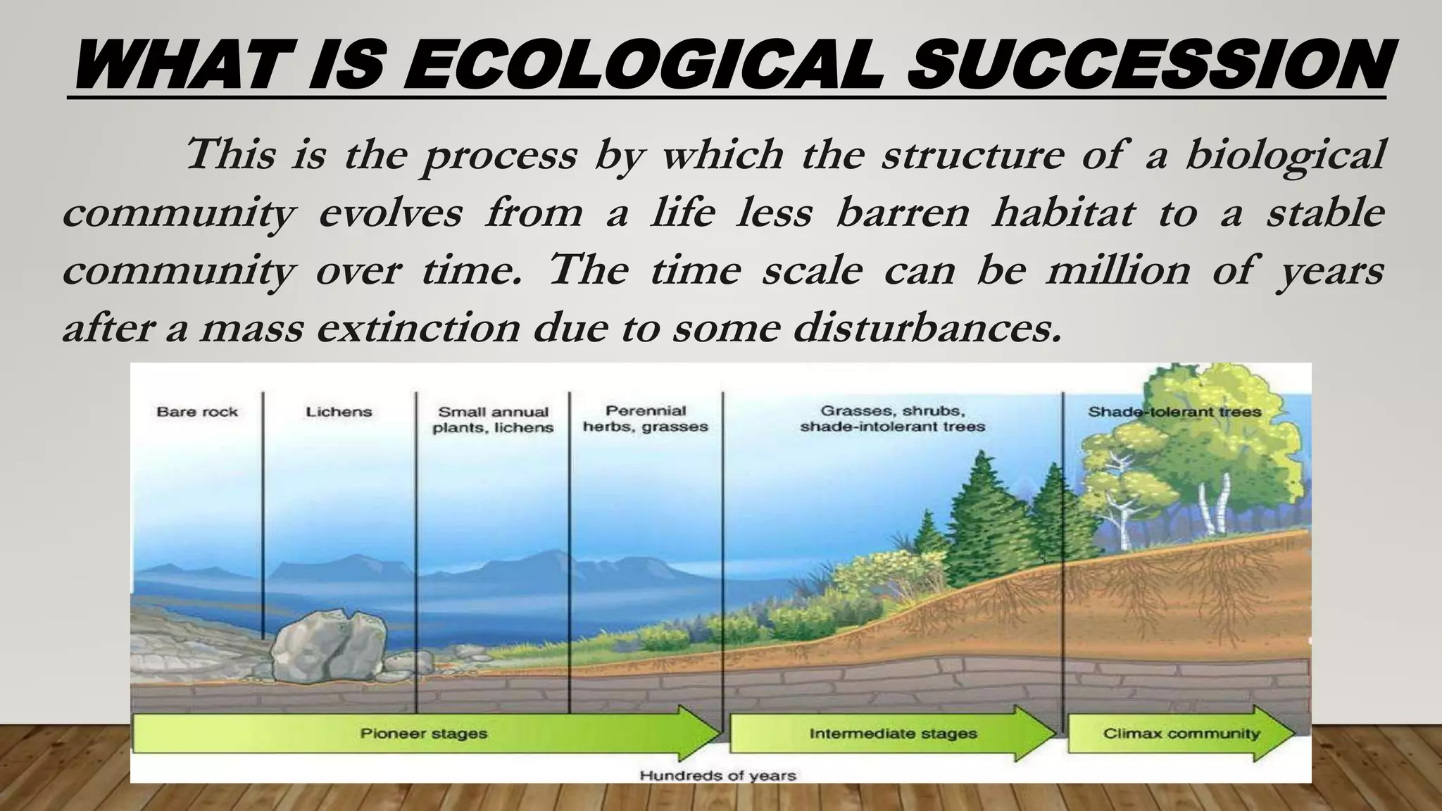 Ecological succession | PPTX