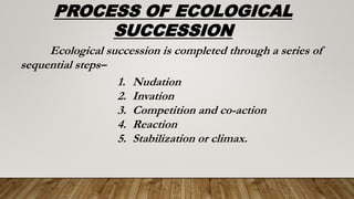 Ecological succession | PPT