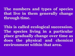 Ecological succession | PPT