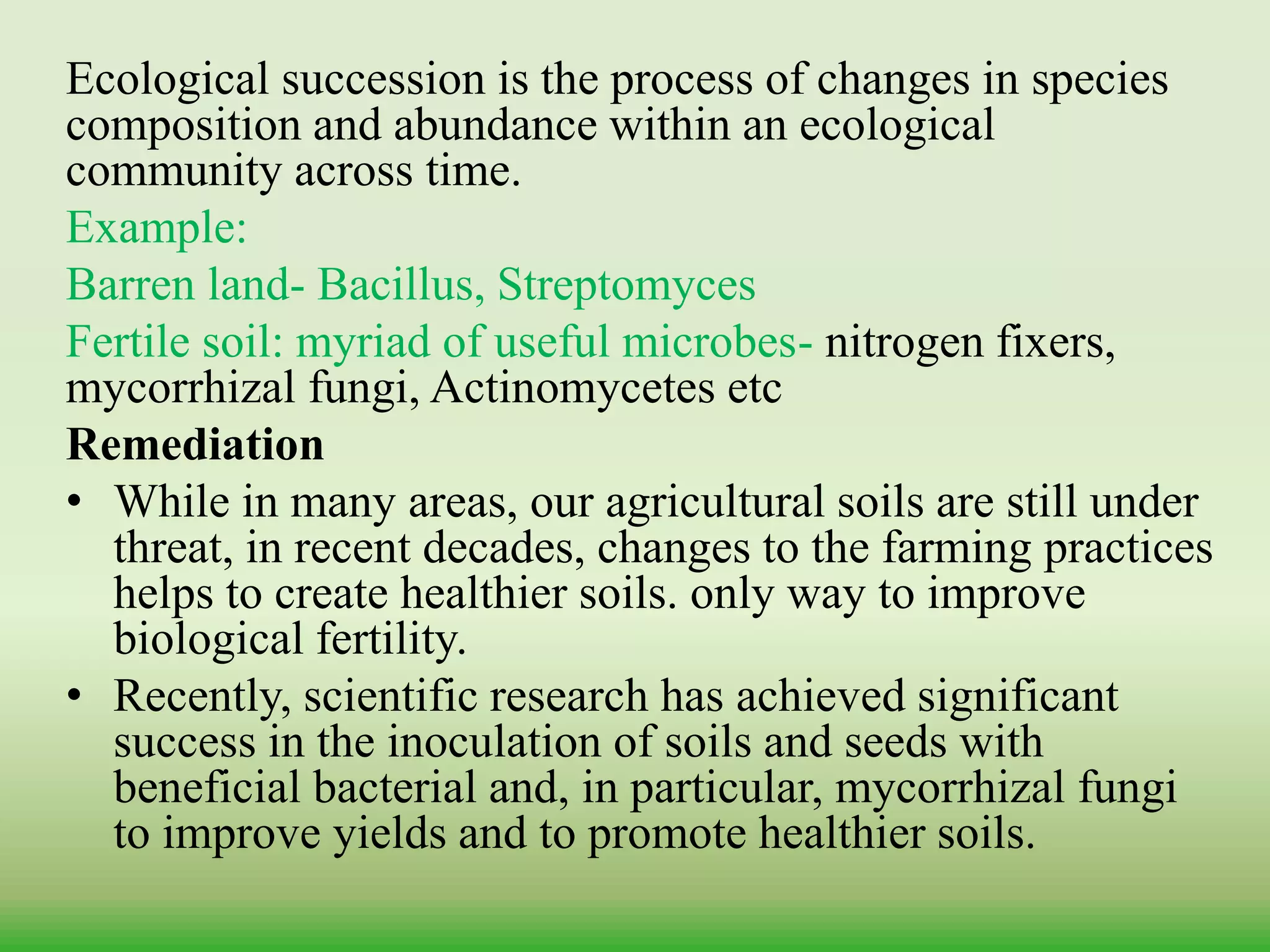 Ecological succession | PPTX