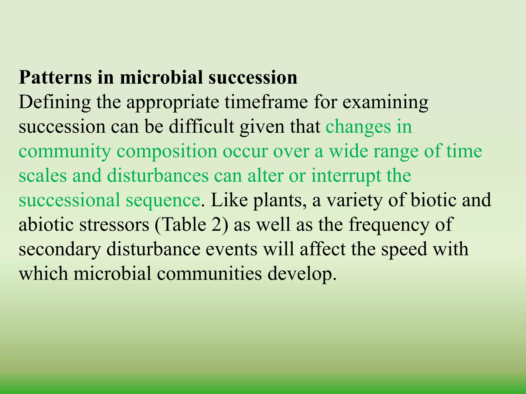 Ecological succession | PPTX