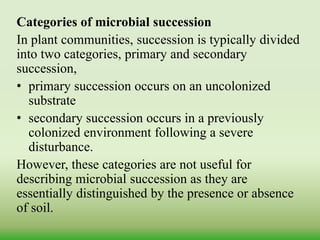 Ecological succession | PPTX
