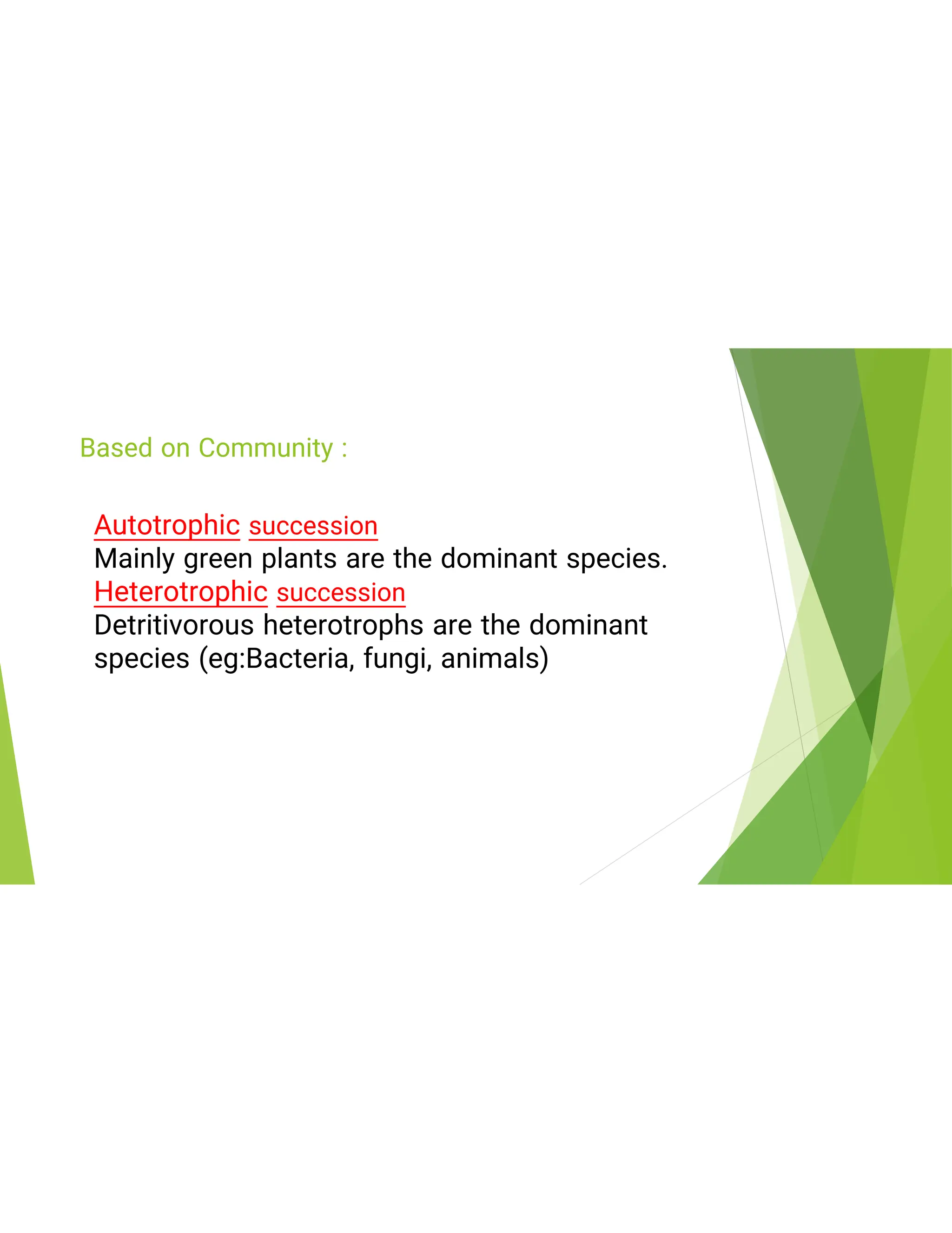 ecological succession Types , mechanism,communities | PDF