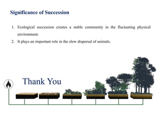 Ecological Succession-Process, types, patterns & Significance.pptx