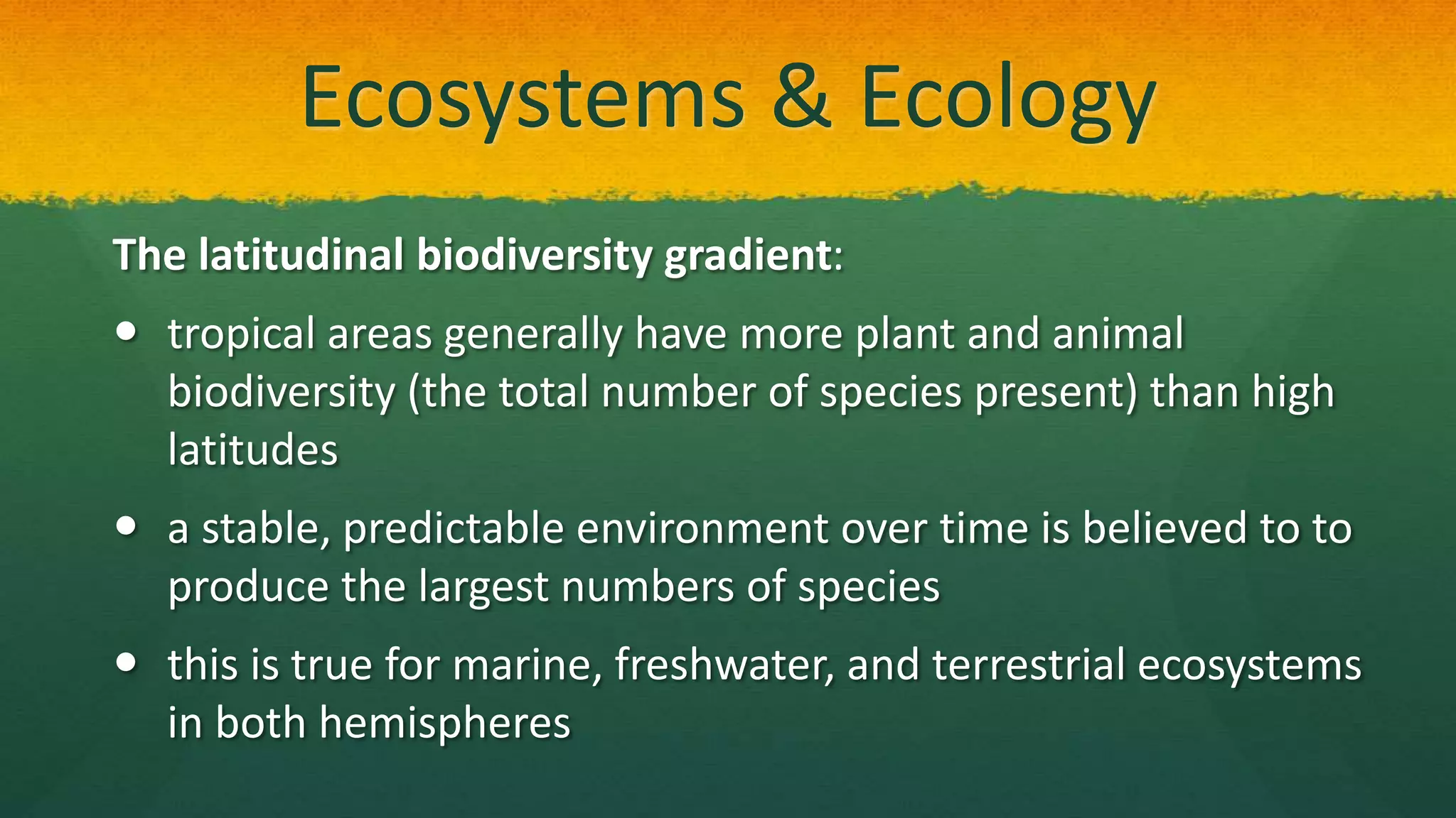 Ecological systems | PPTX