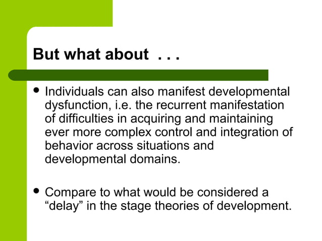 Ecological theory of human development | PPT | Biological Sciences ...