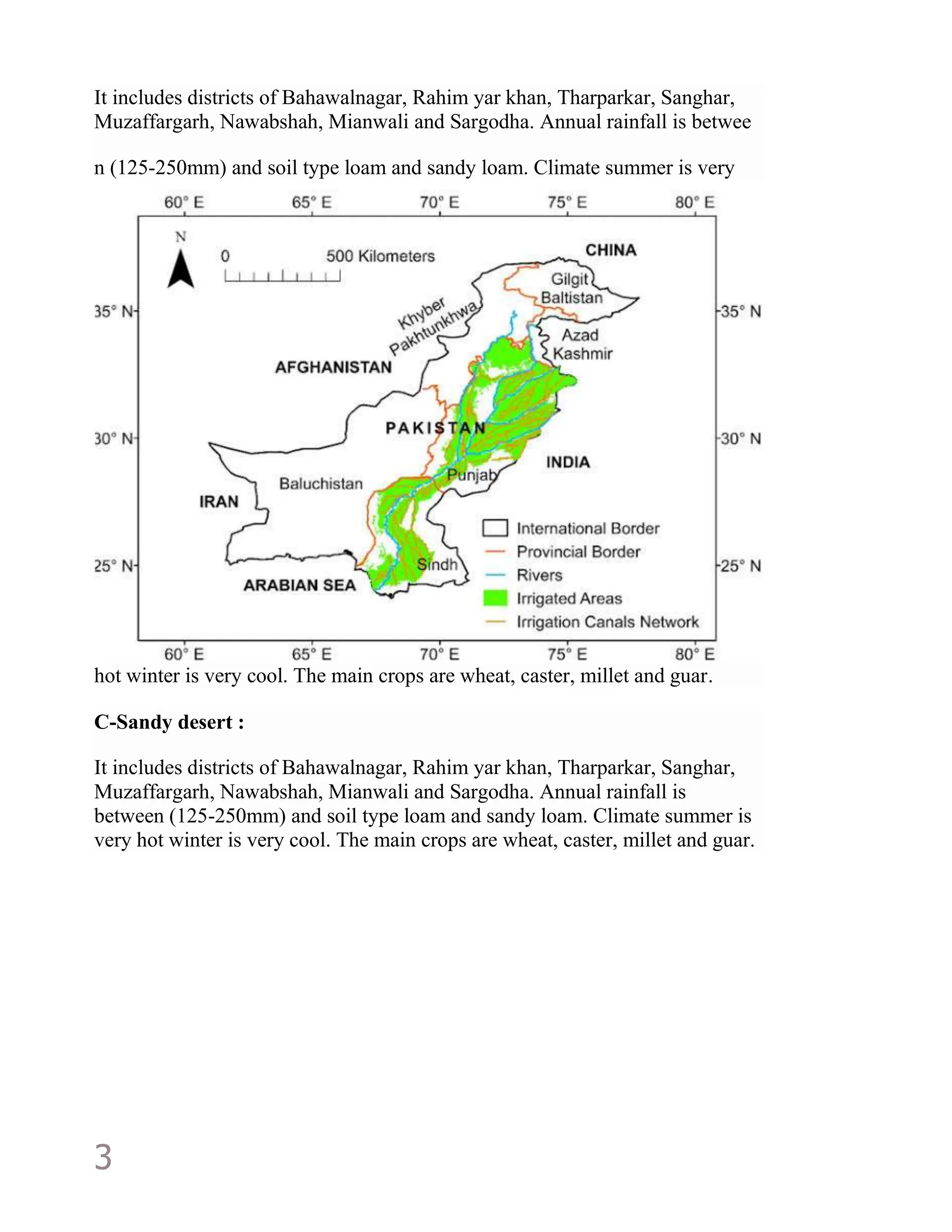 ECOLOGICAL ZONES OF PAKISTAN on basis of land.docx