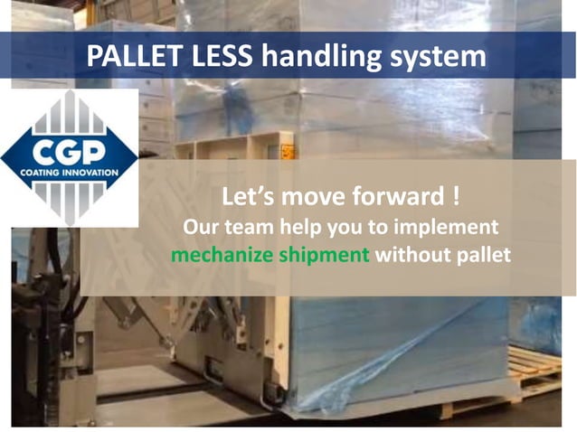 SAFETY TOOL in logistic operations ECOLOGISTIK Pallet less system by ...