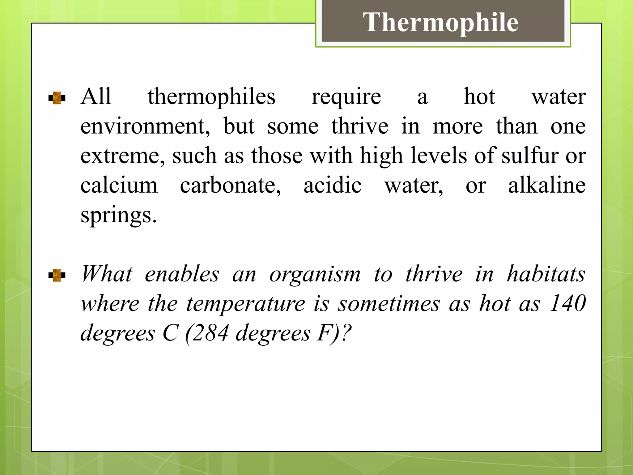 Life at Higher Temperature | PPTX
