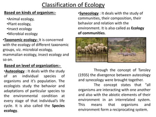 Ecology | PPTX