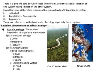 Ecology | PPTX