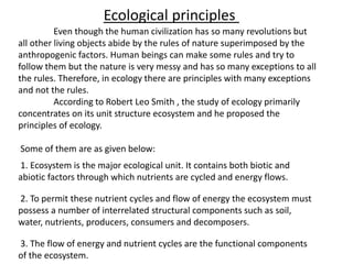 Ecology | PPTX