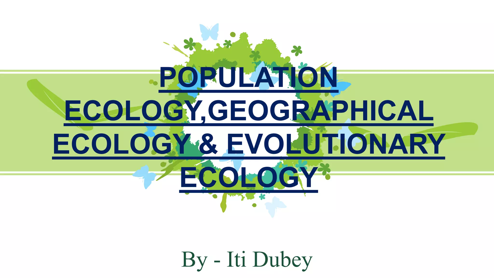 Ecology | PPTX