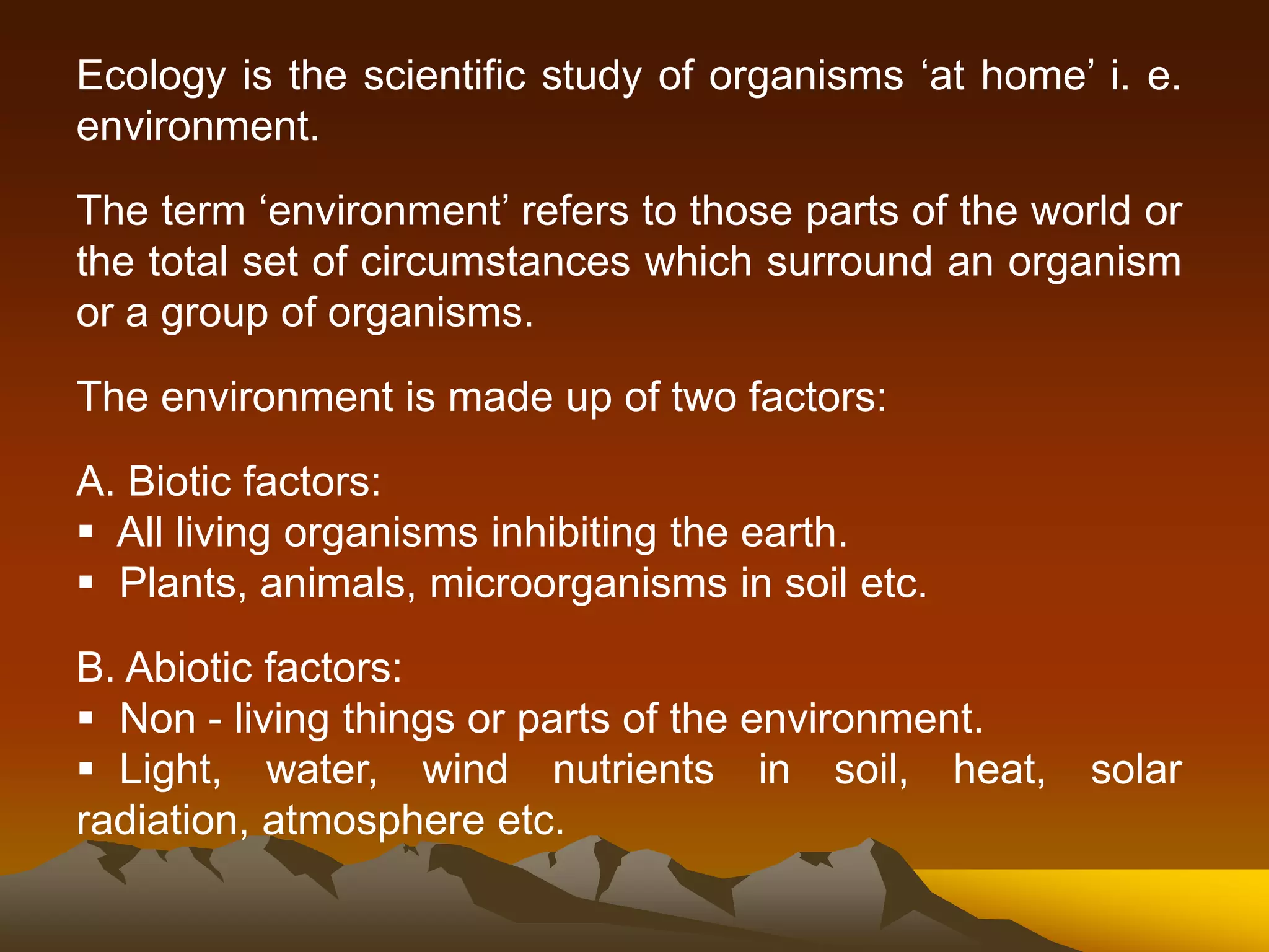 Ecology | PPT
