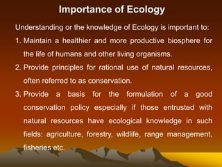 Ecology | PPT