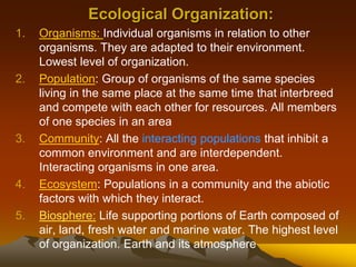 Ecology | PPT