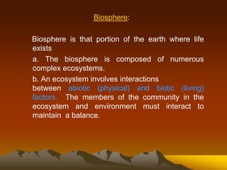 Ecology | PPT