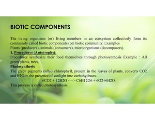 Ecology & Ecosystem | PDF