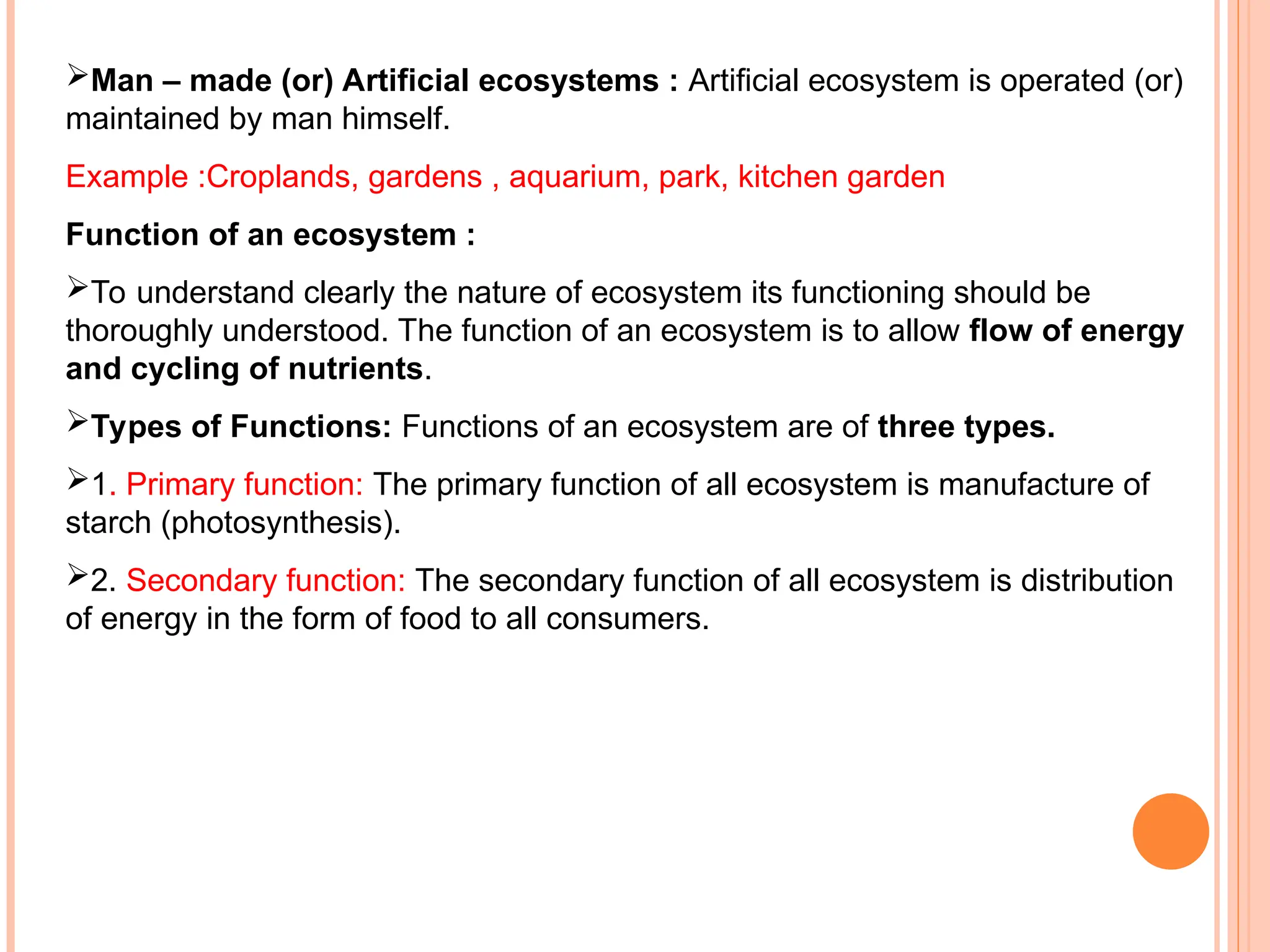 fundamentals of ecology and its importance | PPT