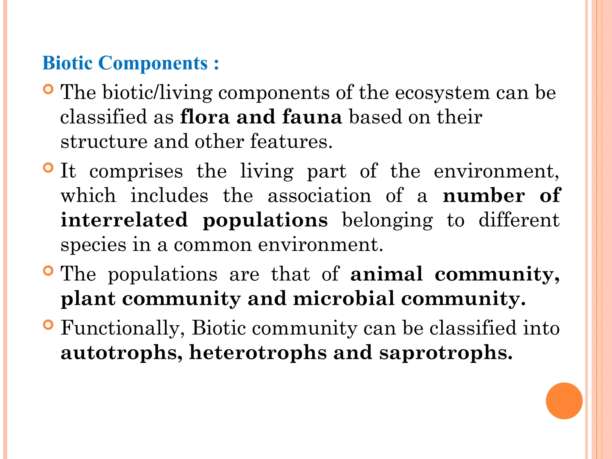 fundamentals of ecology and its importance | PPT