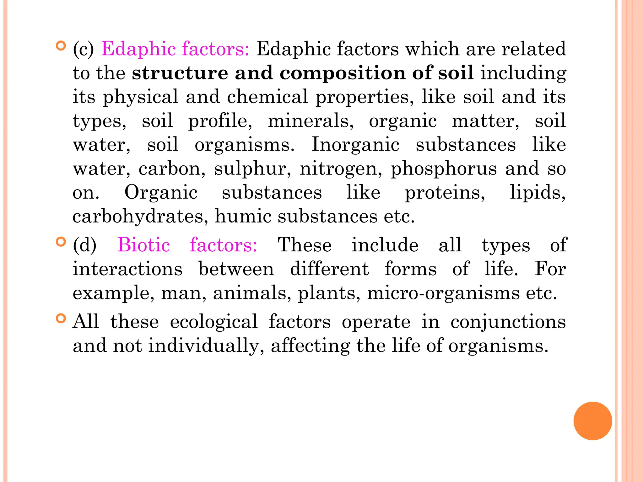 fundamentals of ecology and its importance | PPT