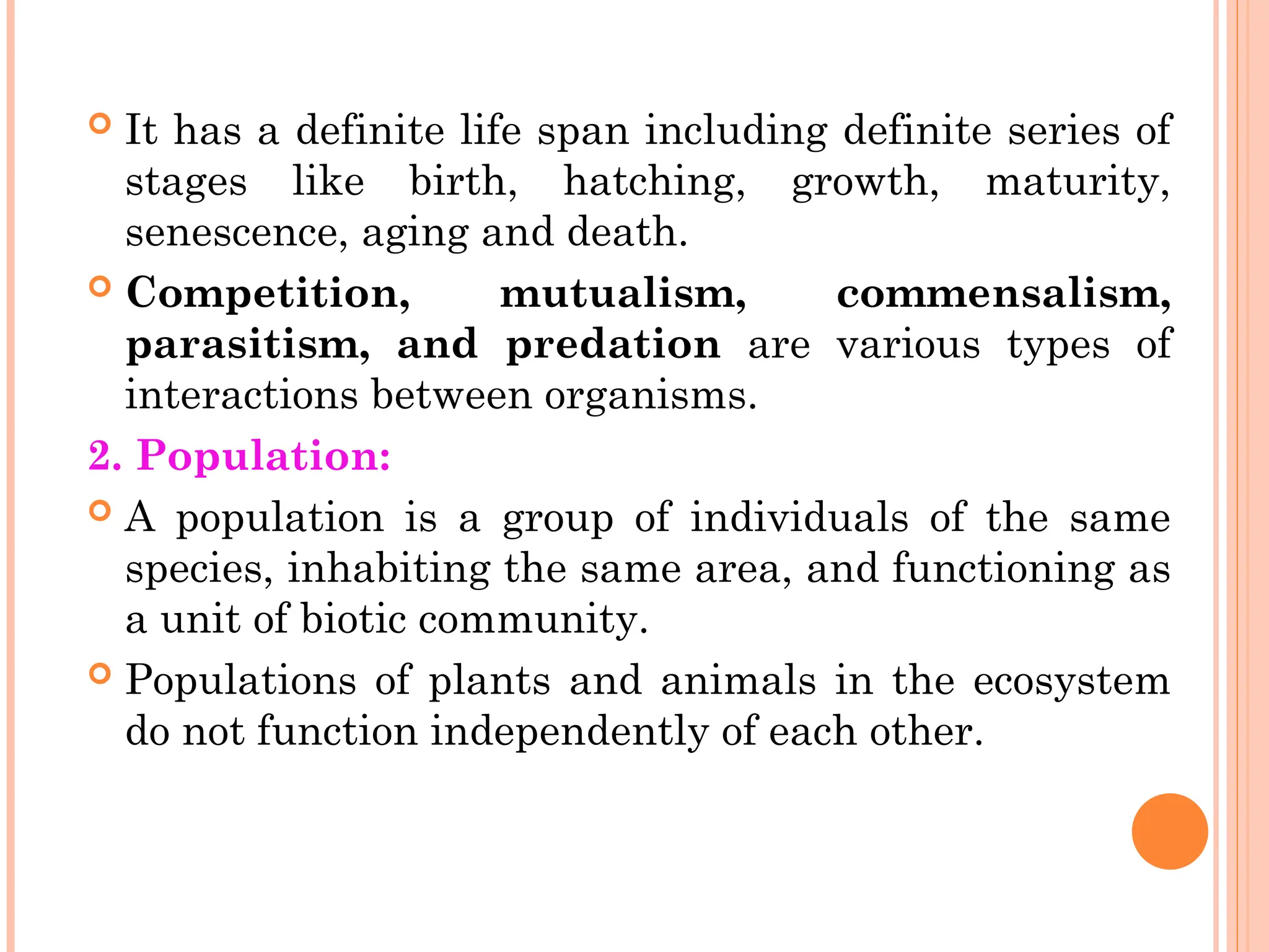 fundamentals of ecology and its importance | PPT
