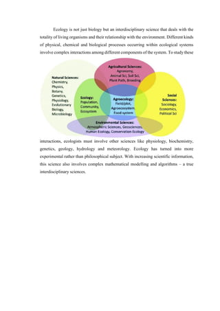 Ecosystem- Structure and Function, Human Ecology | PDF