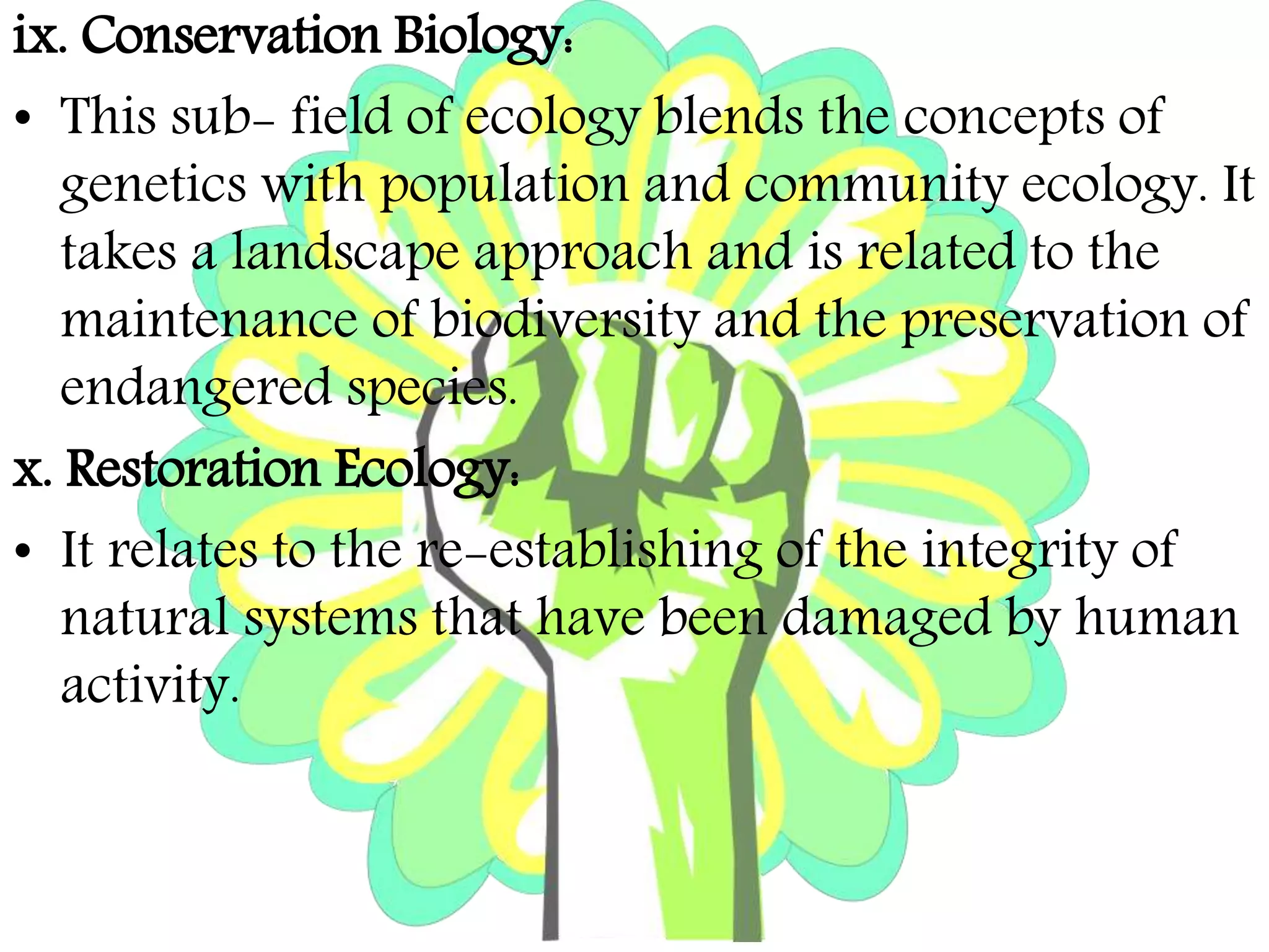 Ecology definition & scope | PPT