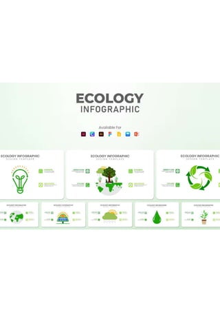 Ecology Infographic Template Design | Graphypix | PDF