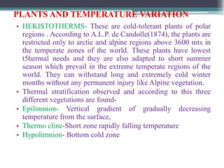 Ecology-Light, Temperature, Fire & Wind | PDF | Gardening | Home & Garden