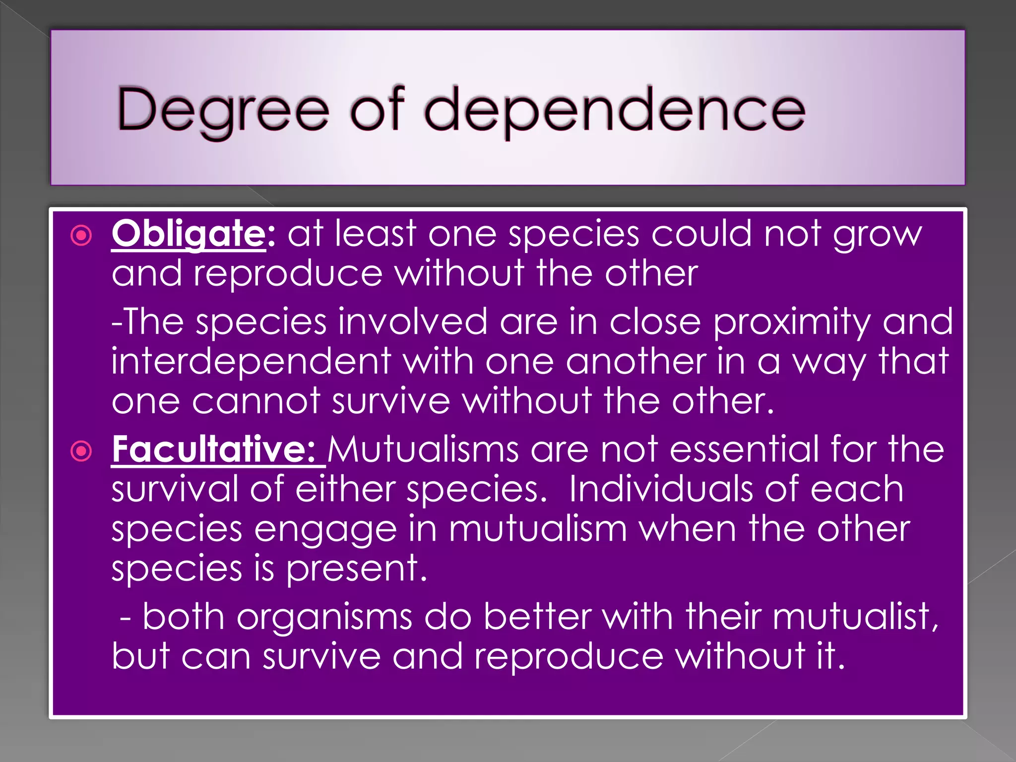 Mutualism and Neutralism | PPTX