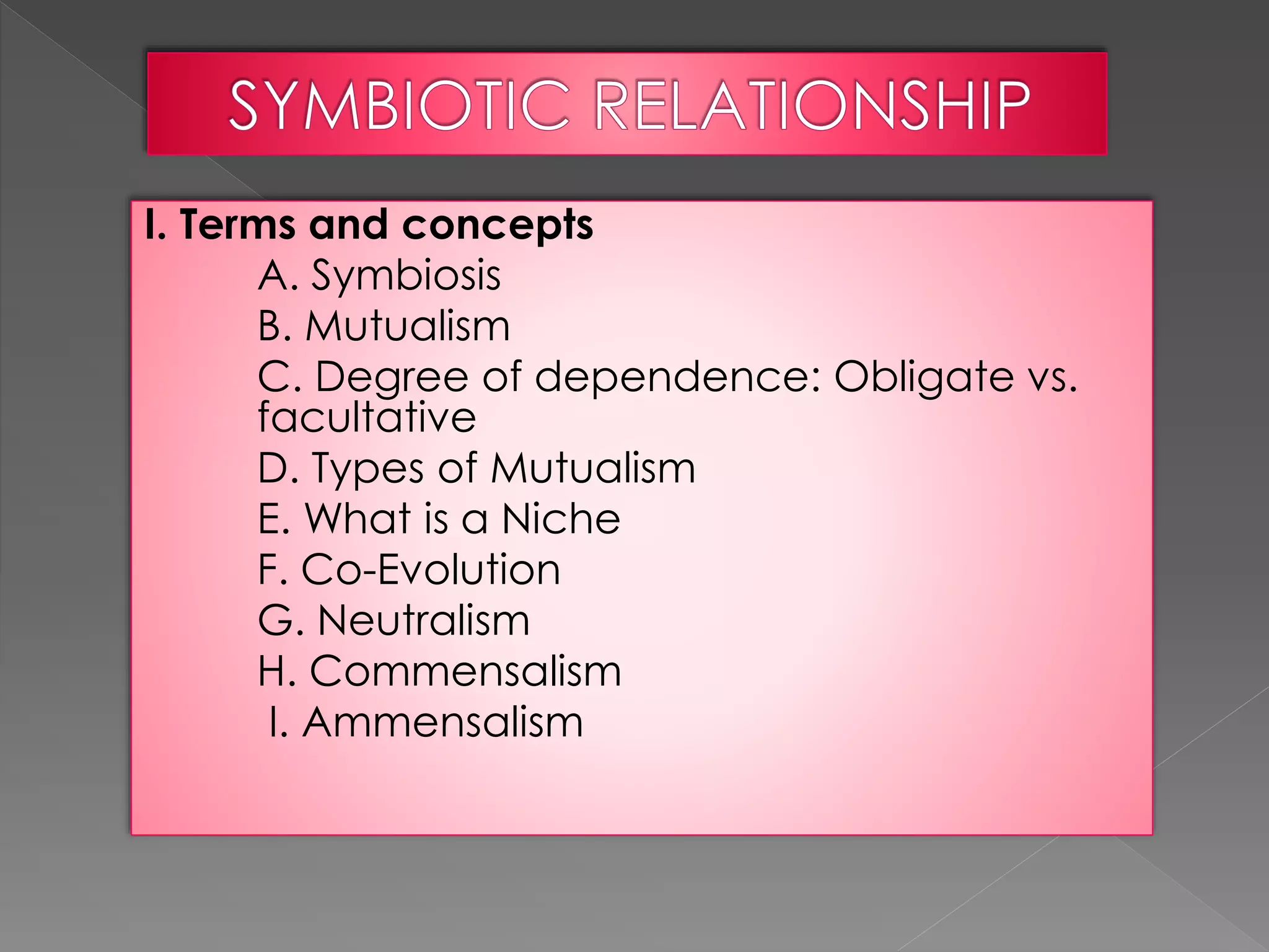 Mutualism and Neutralism | PPTX