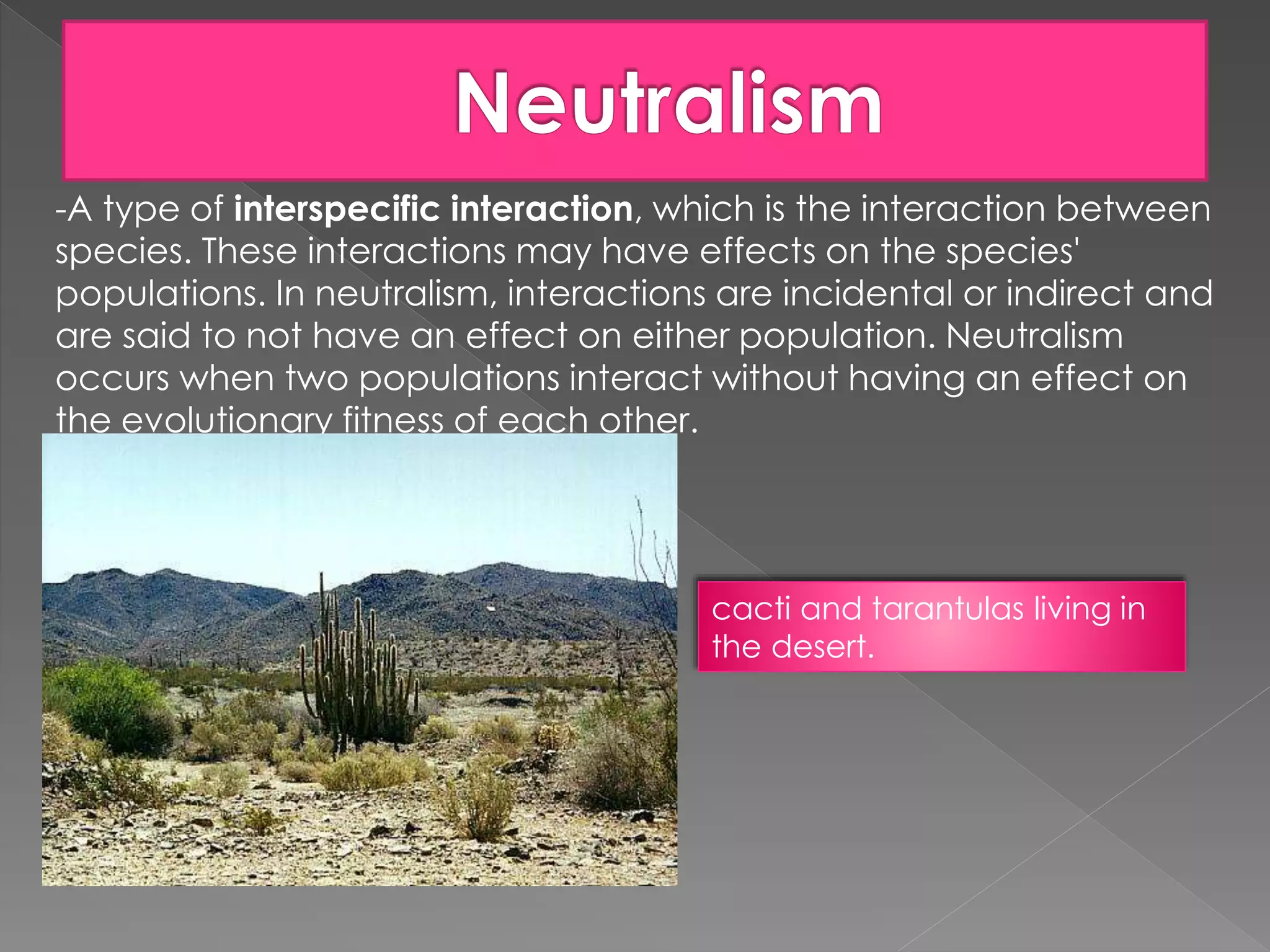 Mutualism and Neutralism | PPTX