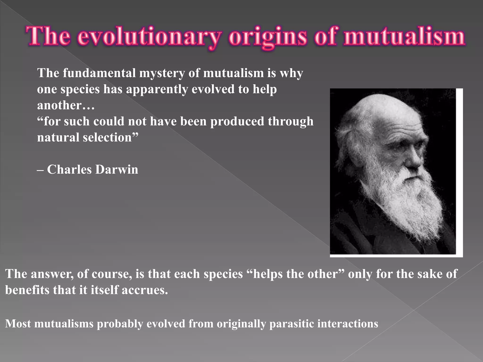 Mutualism and Neutralism | PPTX