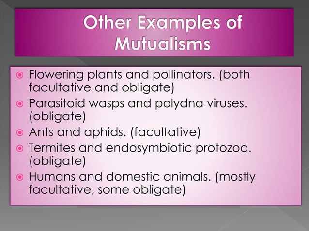 Mutualism and Neutralism | PPTX
